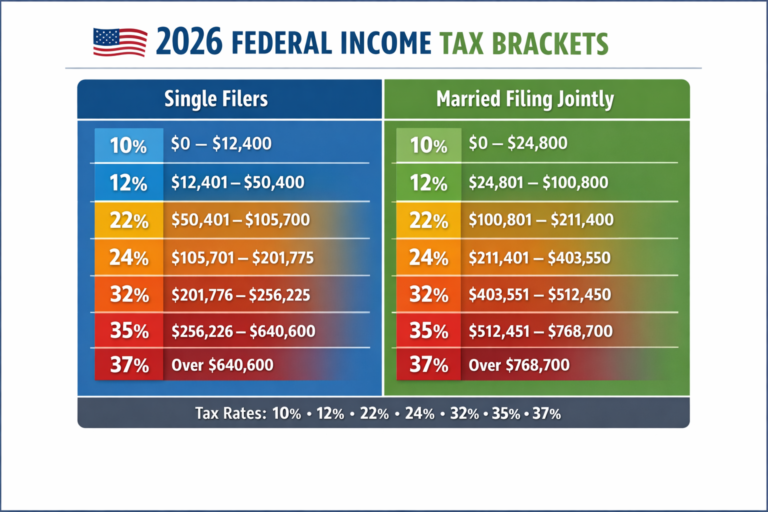 2026 Federal Tax Guidelines: Updated Brackets and Standard Deduction ...